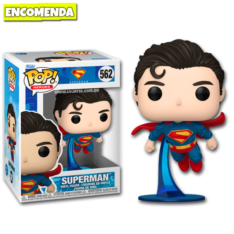 Funko Pop! Superman 2025 - Superman 562 - Loja TSC