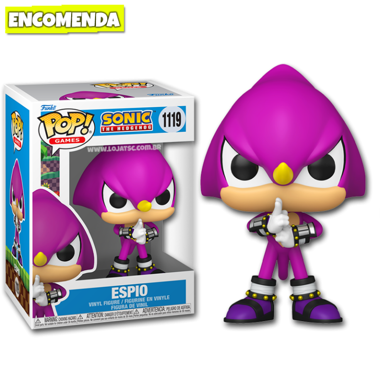 Funko Pop! Sonic the Hedgehog - Espio 1119 - Loja TSC