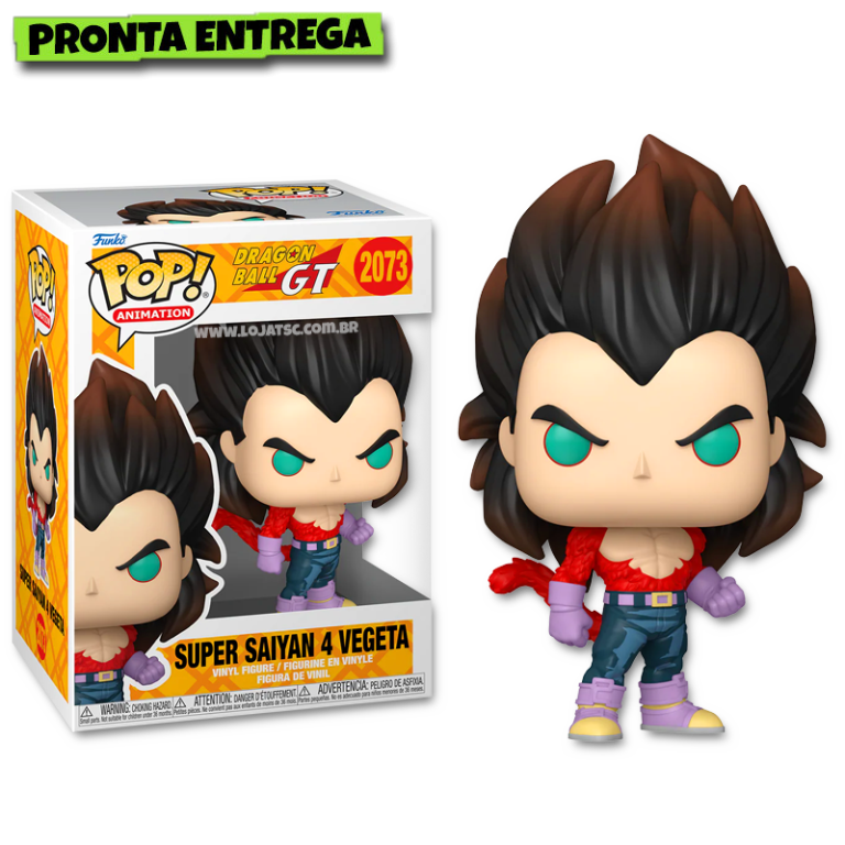 Funko Pop! Dragon Ball GT - Super Saiyan 4 Vegeta 2073 - Loja TSC