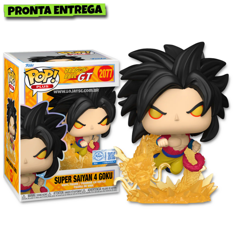 Funko Pop! Plus Dragon Ball GT - Super Saiyan 4 Goku 2077 - Loja TSC