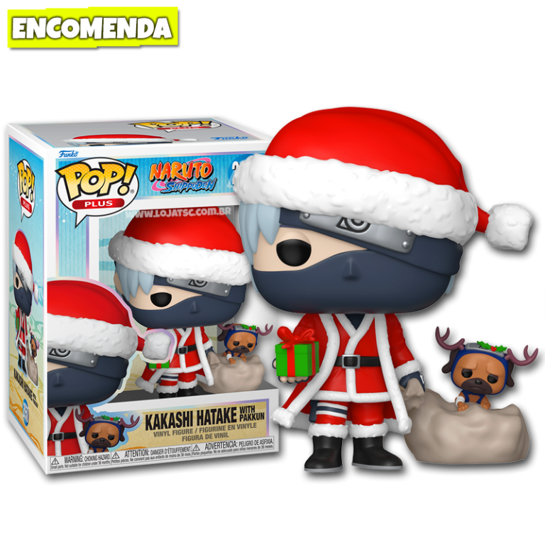 Funko Pop! Plus Naruto Shippuden - Kakashi Hatake with Pakkun 2050 ...