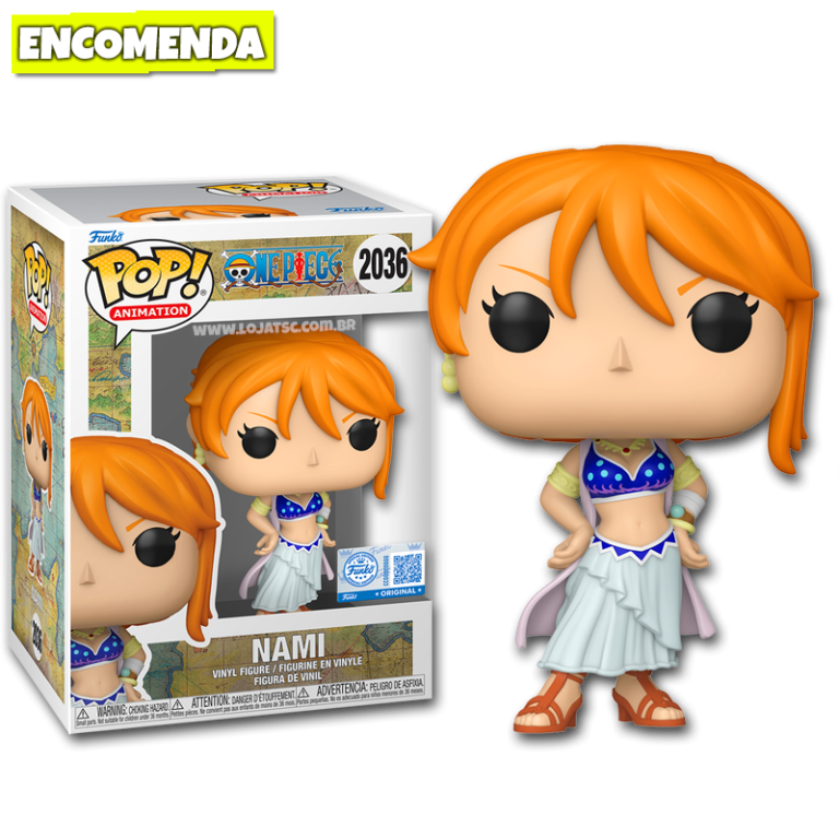 Funko Pop! One Piece - Nami (Alabasta Arc) 2036 - Loja TSC