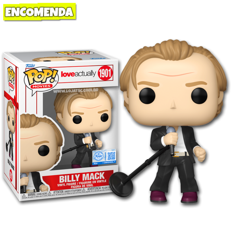 PRÉ-VENDA: Funko Pop! Love Actually - Billy Mack 1901 CHASE - Loja TSC