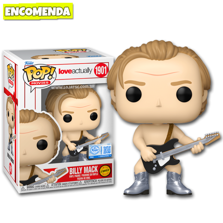 Funko Pop! Love Actually - Billy Mack 1901 - Loja TSC