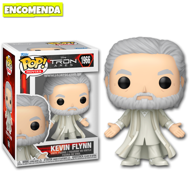 Funko Pop! Tron - Kevin Flynn 1854 - Loja TSC