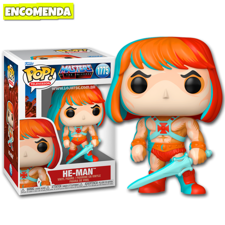 PRÉ-VENDA: Funko Pop! Masters of the Universe - Skeletor (Retro Neon ...