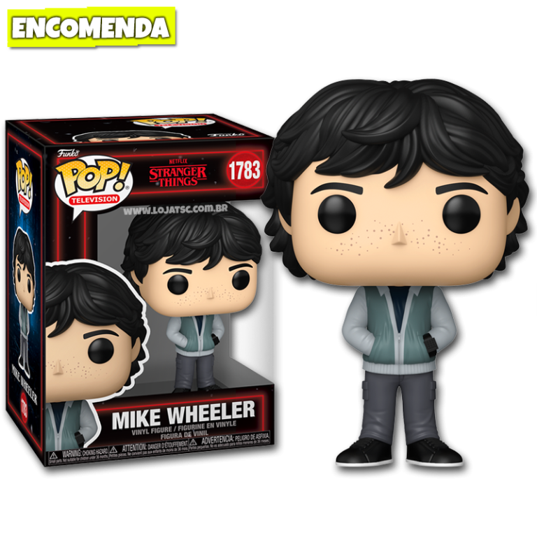 PRÉ-VENDA: Funko Pop! Stranger Things 5 - Mike Wheeler 1783 - Loja TSC