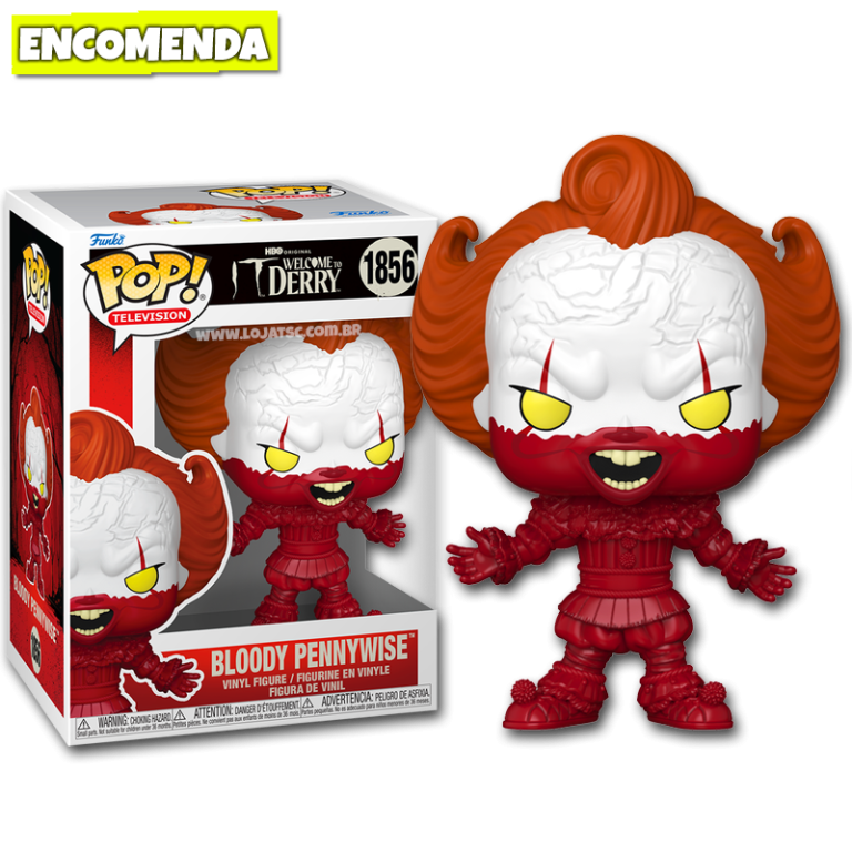 Funko Pop! Welcome to Derry - Bob Gray as Pennywise 1852 - Loja TSC