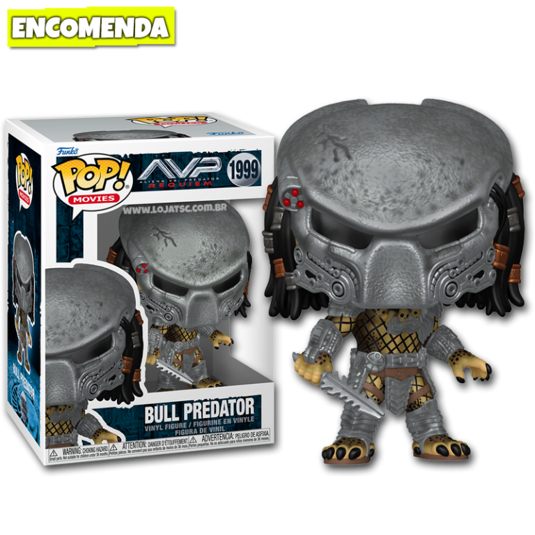 PRÉ-VENDA: Funko Pop! Aliens vs Predator - Wolf Predator 1998 CHASE ...