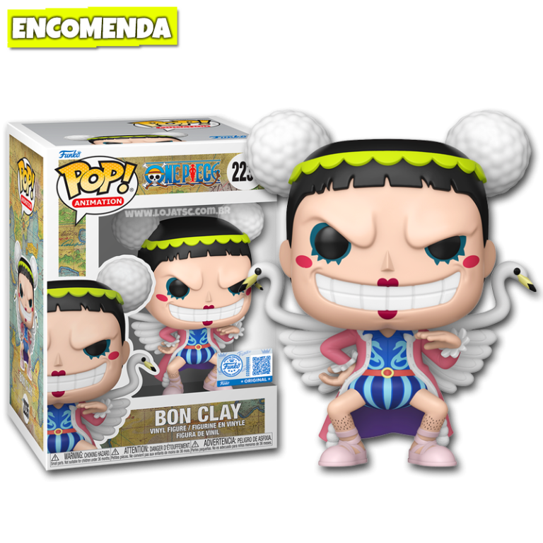 PRÉ-VENDA: Funko Pop! One Piece - Bon Clay 2235 - Loja TSC