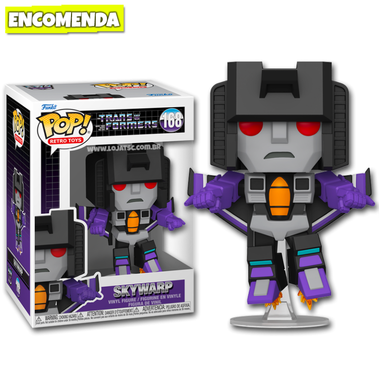 Funko Pop! Transformers - Thundercracker 168 CHASE - Loja TSC